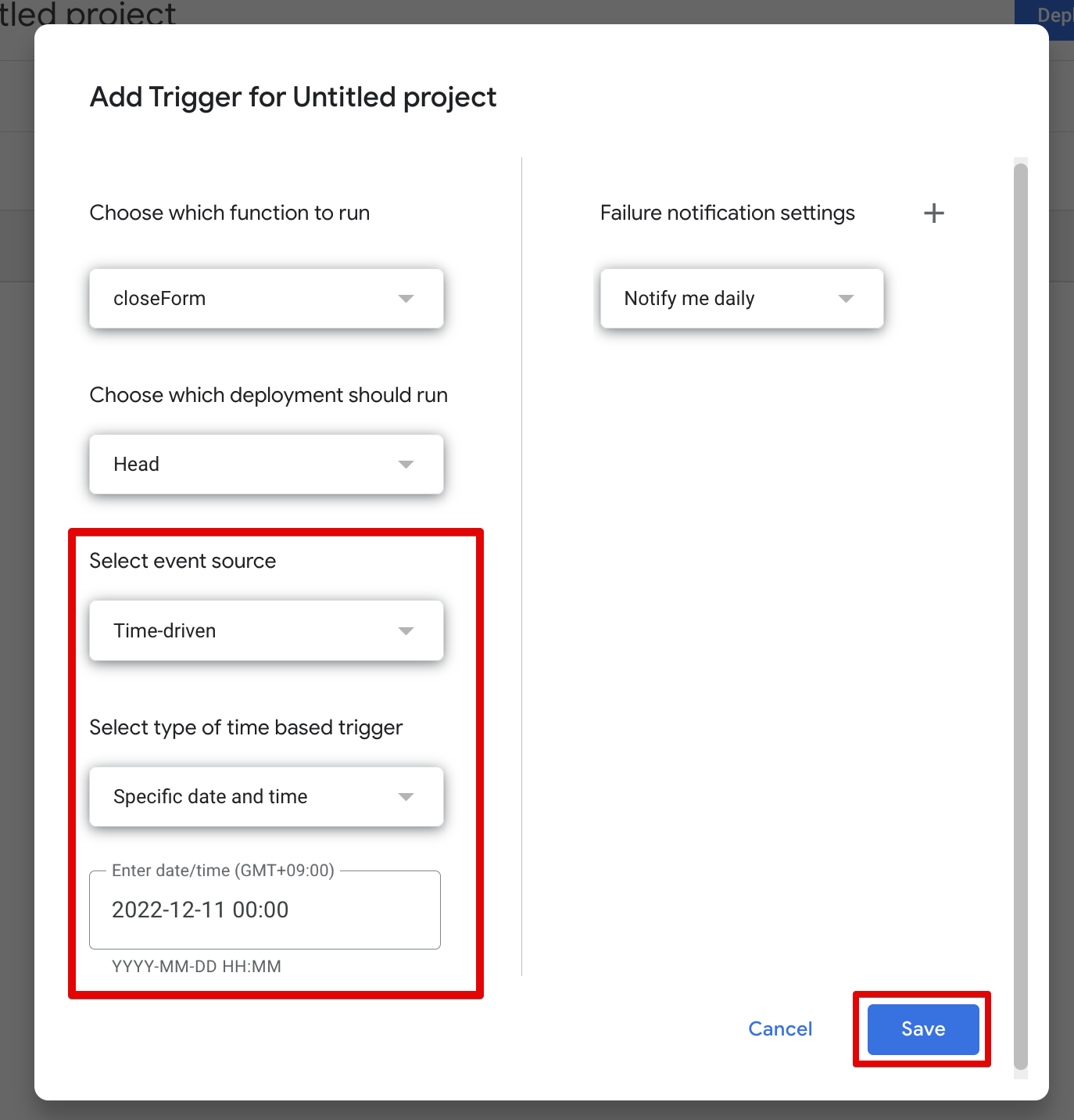 How to automatically close Google Forms at a specified time | BiFu on ...